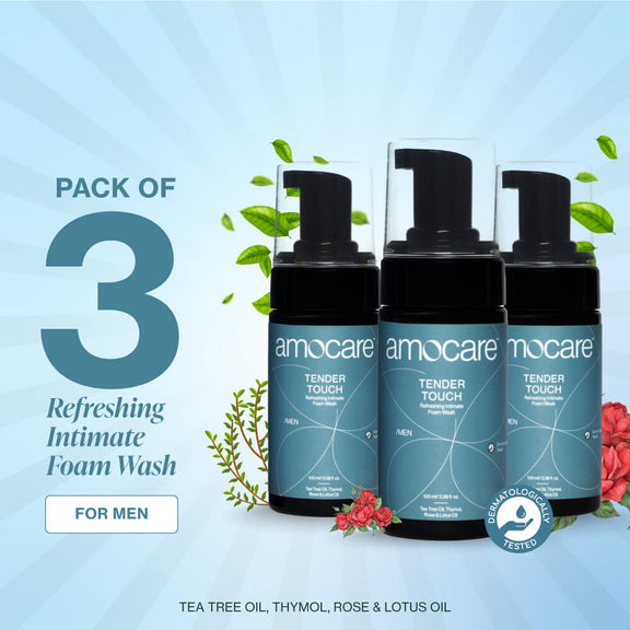 Intimate Hygiene Wash for Men - Tender Touch | Amocare