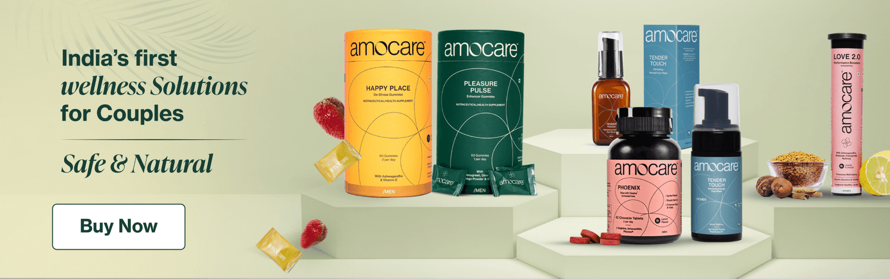 Intimate Wellness Products for Men & Women | Buy Products - Amocare